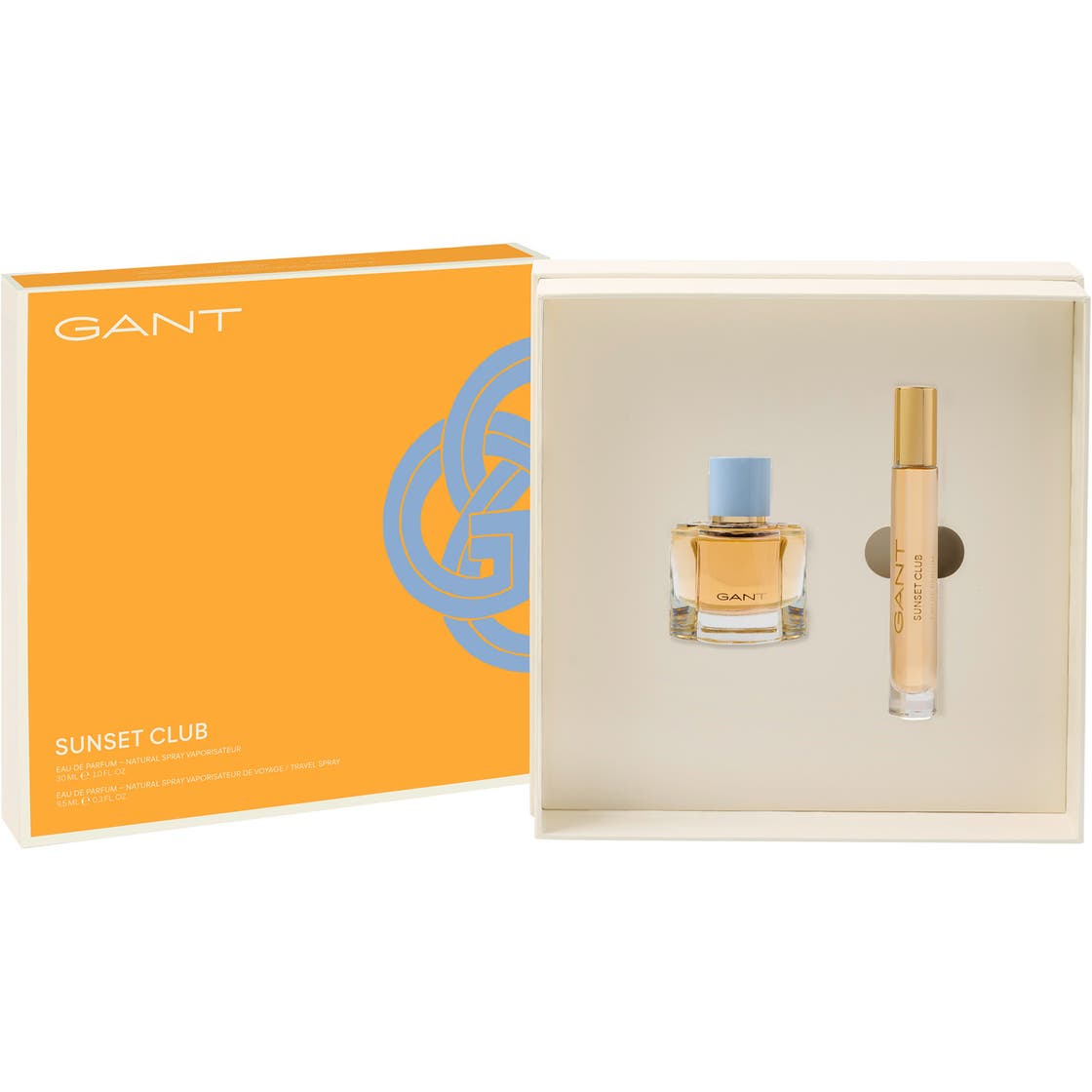 GANT Sunset Club Gift Set Eau de Parfum 30 ml + Travel Spray 9,5 ml 1 ...